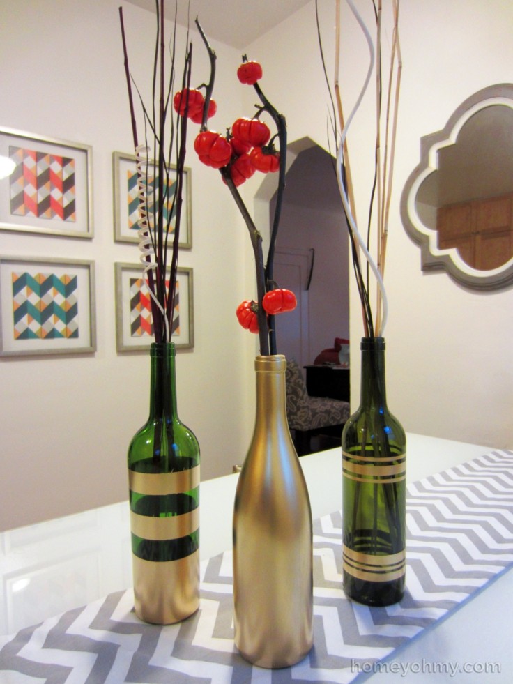 Decoracion con botellas - reciclar puede ser divertido