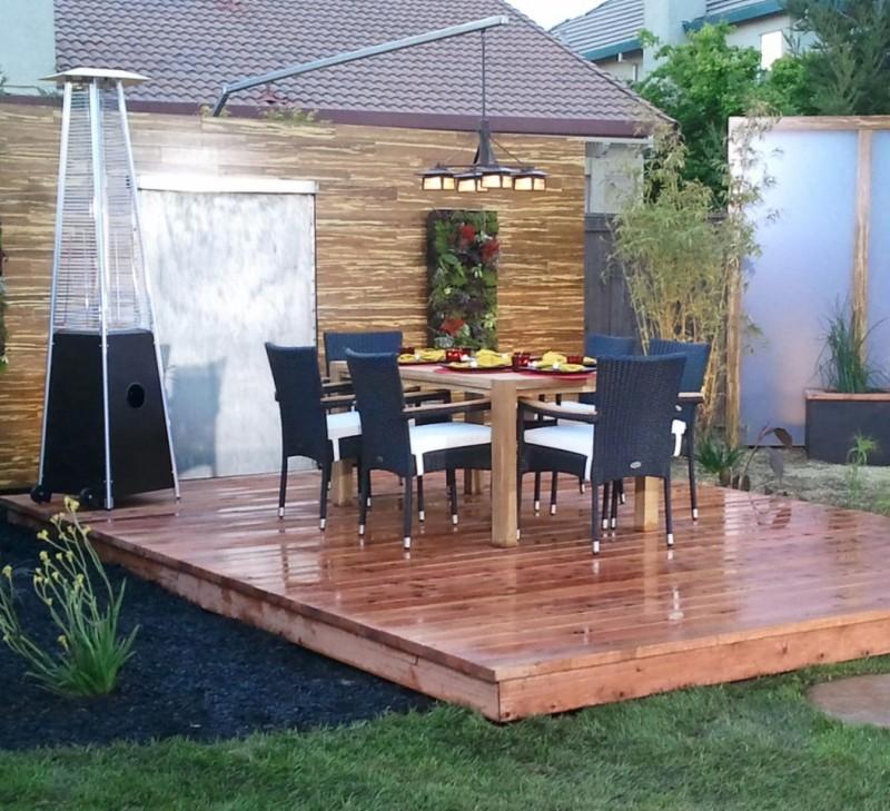 Decoracion de terrazas - ideas con elementos de madera